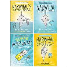 Amazon.com: Narwhal and Jelly Series 4 Books Collection Set By Ben ...