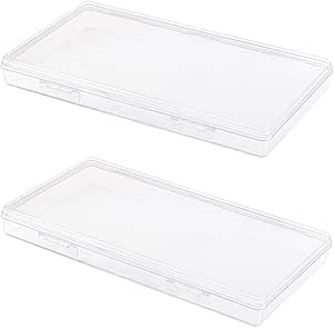 Amazon.com - DUOFIRE Small Plastic Box Storage Case Organizer Box Clear ...