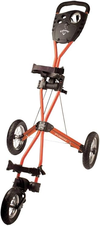 Amazon.com : Callaway Fusion Push Cart, Orange : Push Pull Golf Carts ...