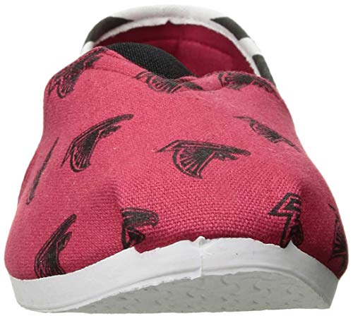 FOCO Atlanta Falcons NFL Womens Stripe Canvas Shoes - S on Galleon ...