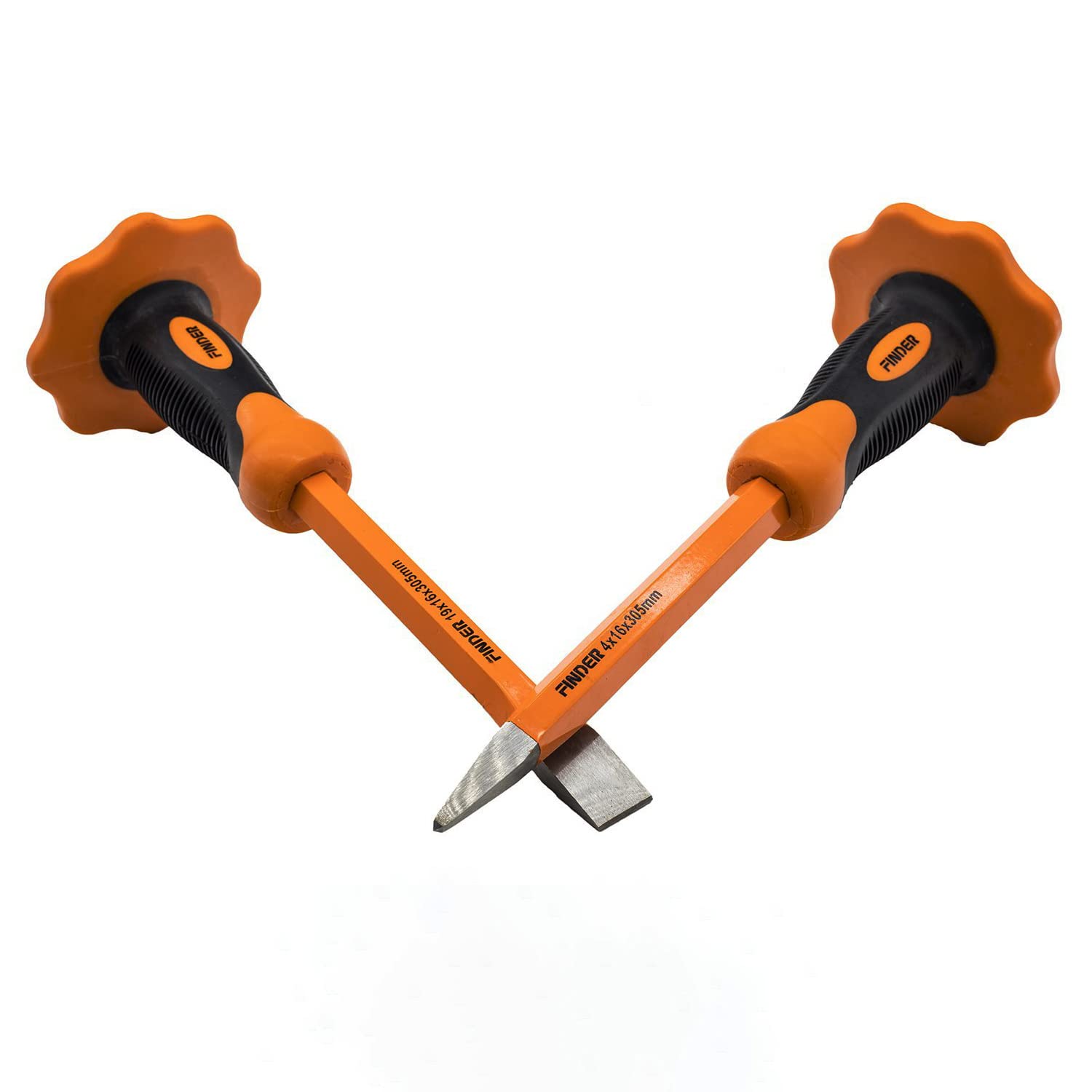 Mua Finder 2 pcs 12-Inch Heavy Duty Chisels Set With Hand Protection ...