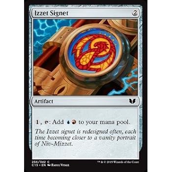 Amazon.com: Magic: the Gathering - Izzet Signet (256/342) - Commander ...