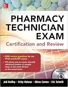 Pharmacy Technician Exam Certification and Review: 9780071826891 ...