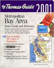 Thomas Guide 2001 Metropolitan Bay Area: Street Guide and Directory ...