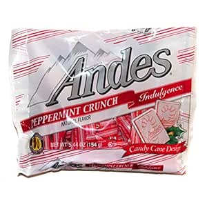 Amazon.com : Andes (1) Bag Peppermint Crunch Indulgence - Individually ...