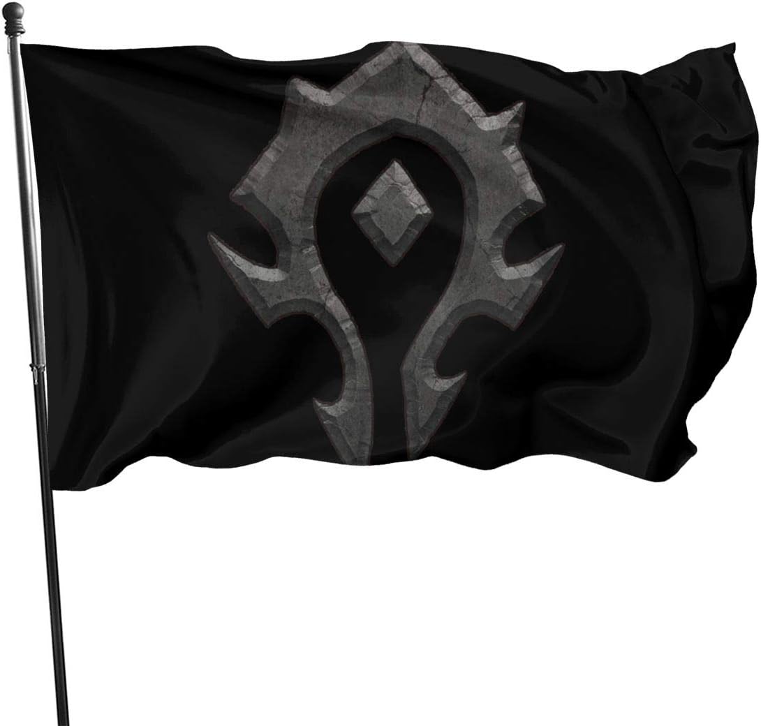 Amazon.com : Wehoiweh World of Warcraft for The Horde Garden Flag ...