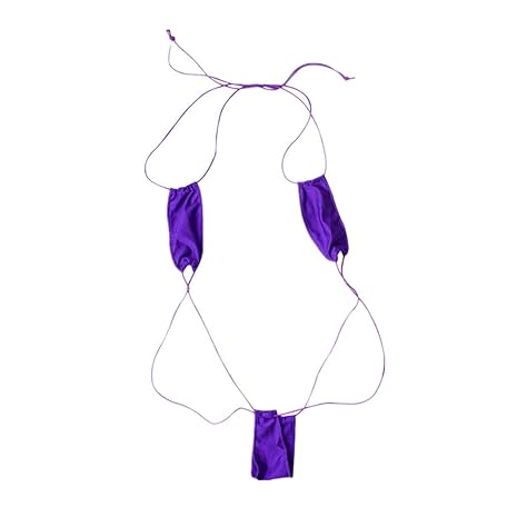 Mua iEFiEL Sexy Women's Sling Shot Micro Mini Monokini Bikini Thong One ...