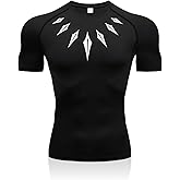Amazon.com: Anime Long Sleeve Compression Shirts for Men - Gym Long ...