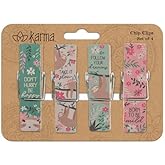 Amazon.com: Karma Chip Clips - Bag Clips - Potato Chip Bag Clips ...