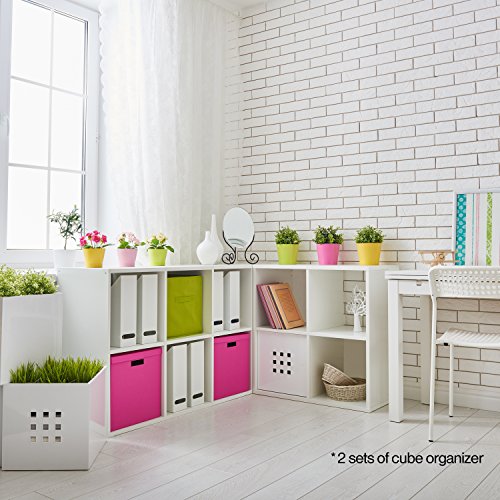 CAP LIVING 4/6/8 Cube Room Organizer Shelf, Storage Divider, 2 x 2/2 x ...