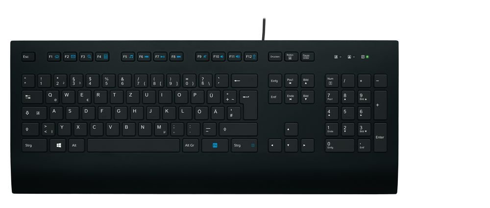 Logitech K280e Pro Wired Business Keyboard for Windows, Linux and ...