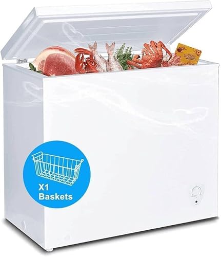 SMETA Deep Freezer Chest Freezer 7.0 Cubic Feet Freezers Chest 8 cu. ft ...