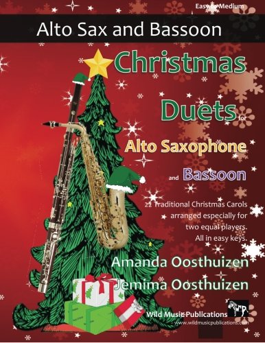 Amazon.com: Christmas Duets for Alto Saxophone and Bassoon: 21 ...