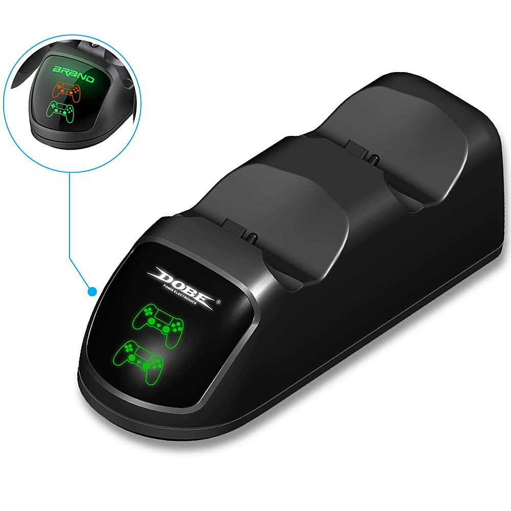 Goolsky Dual Controller Smart LED Fast Charging Dock DualShock ...