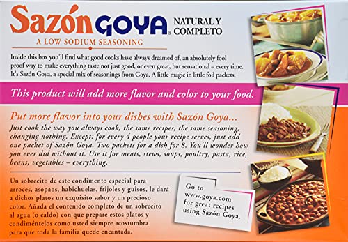 Goya Sazon Seasoning Natural & Complete No Salt, 3.52 Ounce | Pricepulse