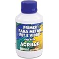Acrilex Primer 3 em 1, Para Metal, Vidro e PET, Incolor, 100 ml ...