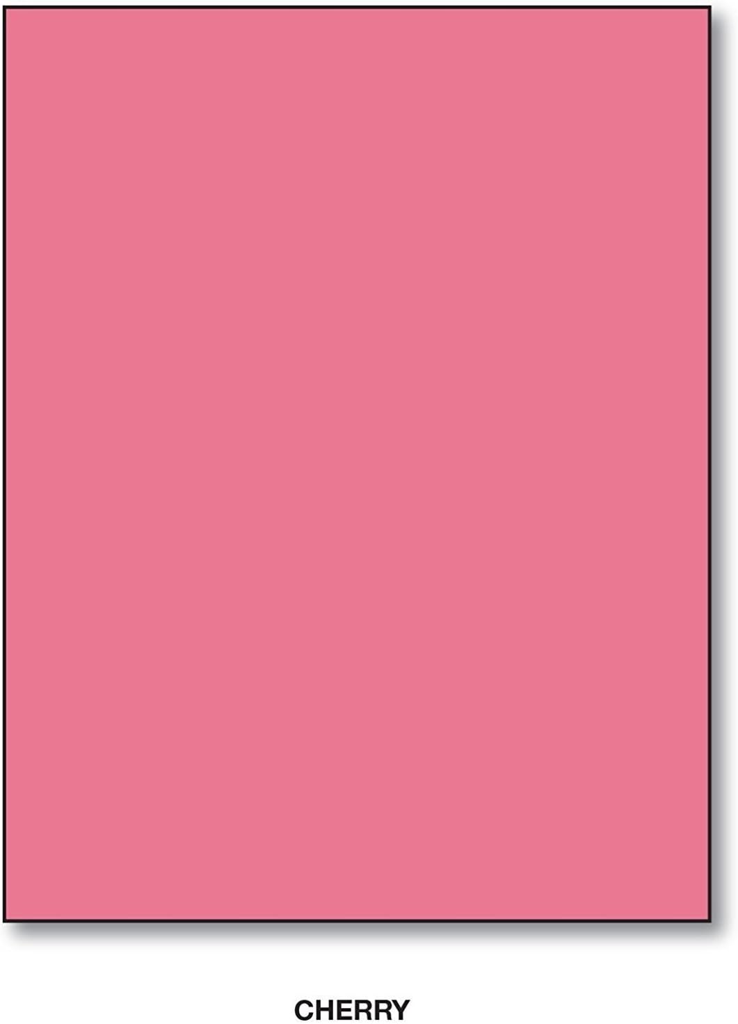 Amazon.com : 110lb Index Cherry Pink Card stock - 50 per pack (A4-8.3 x ...