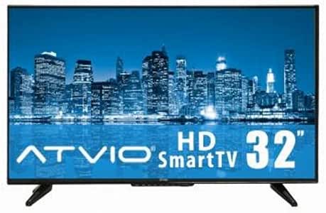 Atvio Pantalla TV 32 Pulgadas 720p HD Smart TV LED: Amazon.com.mx ...