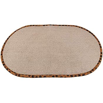 Amazon.com: Envision Home 420401 Microfiber Pet Bowl Mat, 12.5 Inch x ...