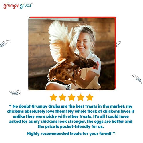 Grumpy Grubs Premium (5lbs) Dried Black Soldier Fly Larvae - Grubs For ...