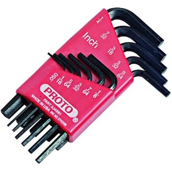 Stanley Proto J4995 Round Head Hex Key Set, 13-Piece: Amazon.ca: Tools ...