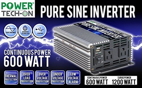 Power TechON PS1001 Pure Sine Wave Inverter