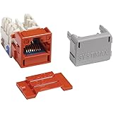 Amazon.com: Commscope/Systimax GigaSpeed Cat6 Modular Jack, White ...