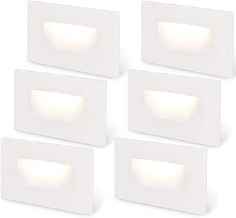 Amazon.com: LEONLITE Dimmable 120V LED Step Lights, 150LM 3.5W Stair ...