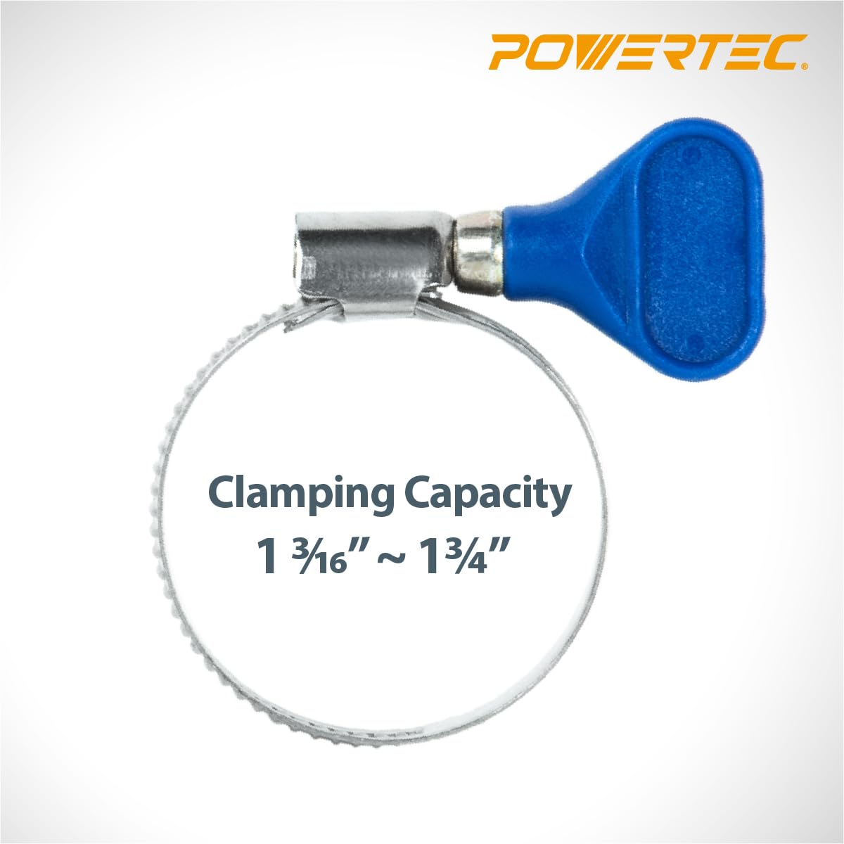 Mua POWERTEC 70247 1-1/2 Inch Key Hose Clamps, Adjustable Stainless ...