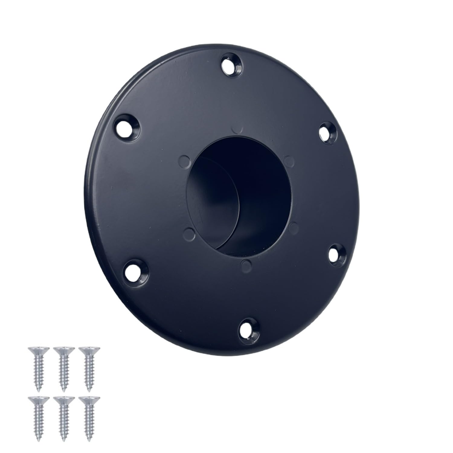 YJNAUPAI RV Trailer Pedestal Base Round Flush Mount Table Leg Base ...