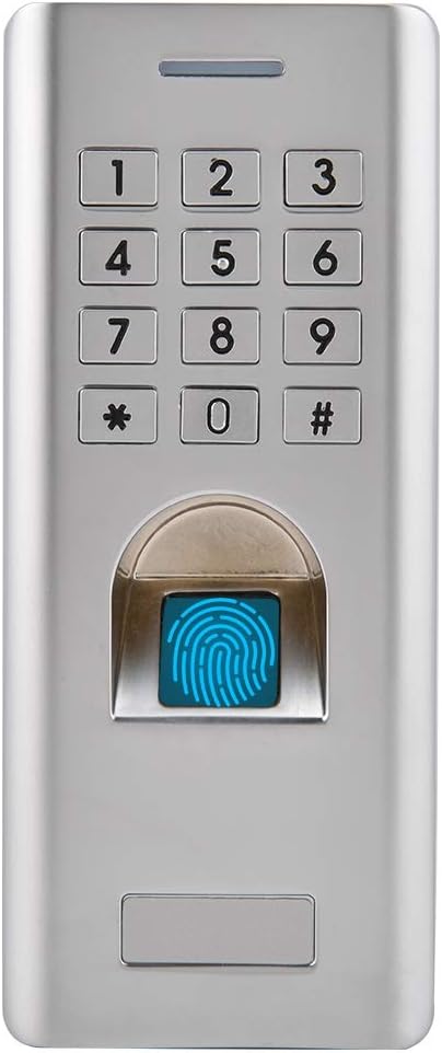 Fingerabdruck Zugangskontrolle, Metall Fingerprint Codeschloss ...
