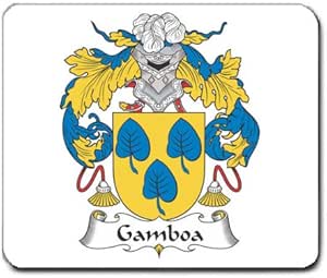 Amazon.com: Gamboa Family Crest Coat of Arms Mouse Pad: Electronics