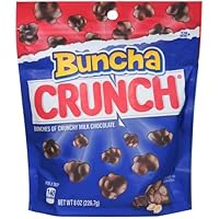Amazon.com: Buncha CRUNCH—Milk Chocolate and Crisped Rice—Resealable ...