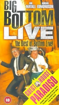 Big Bottom Live - The Best Of Bottom Live [VHS] : Adrian Edmondson, Rik ...