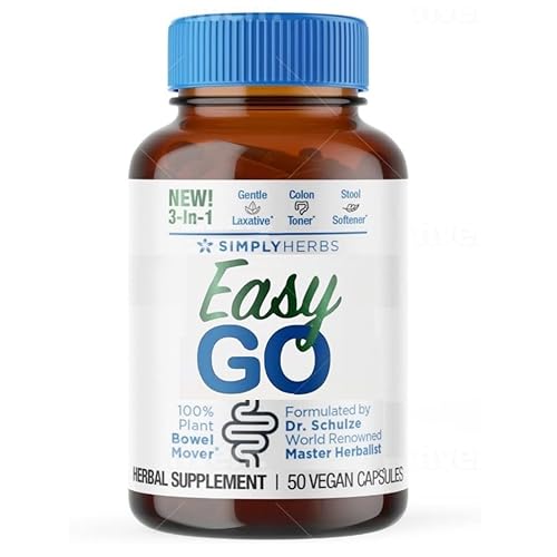 Dr. Schulze's Easy GO Bowel Mover - Formulated Gentle Laxative, Colon ...