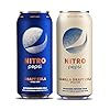 Pepsi Nitro, Draft Cola & Vanilla Draft Cola Variety Pack, 13.65oz Cans ...