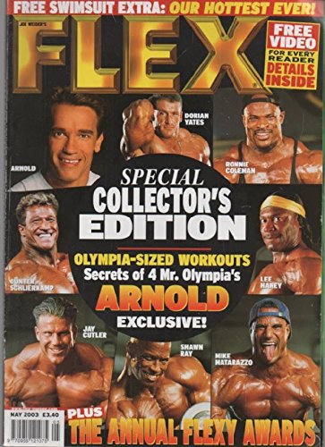 Buy Flex Magazine May 2003 Arnold Dorian Yates Ronnie Coleman ter ...