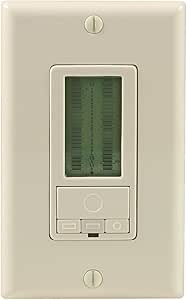 Leviton 6124H-A Leviton 6124H-A Decora LCD Timer Switch (24 Hour ...