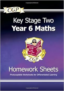 KS2 Maths Homework Sheets - Year 6: Amazon.co.uk: CGP Books, CGP Books ...