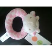 Amazon.com : Angel Dear Ring Rattle, Grey Zebra : Baby Rattles : Baby