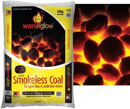 20kg Smokeless Coal for Open Fires & Multi-fuel Stoves: Amazon.co.uk ...