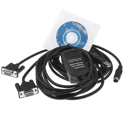 Amazon.com: KEDSUM® Allen Bradley PLC USB-1747-CP3 & 1761-CBL-PM02 USB ...