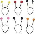 Amazon.com: 6 Pack Ant Animal Antenna Headband Hairband Halloween ...