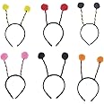 Amazon.com: 6 Pack Ant Animal Antenna Headband Hairband Halloween ...
