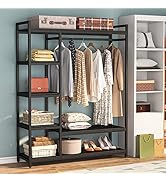 Amazon.com: LITTLE TREE Free-Standing Closet Organizer, Heavy Duty ...