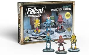 Amazon.com: Modiphius Fallout - Wasteland Warfare - Robots Protectron ...