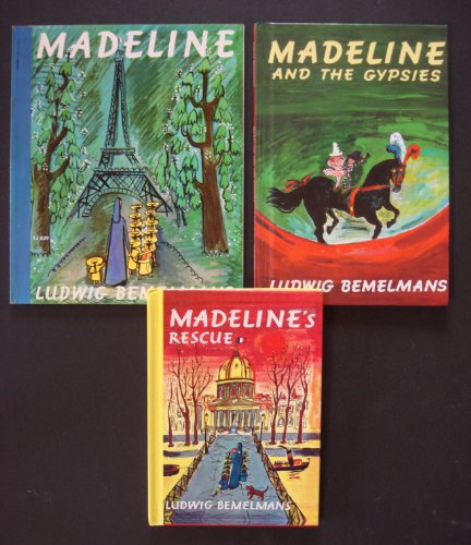 Set of 3 Madeline Books (Madeline ~ Madeline's Rescue ~ Madeline and ...