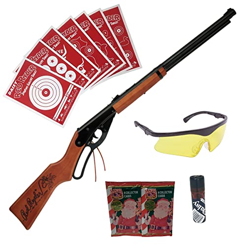 Bundle - 5 Items - Daisy Red Ryder BB Gun, Daisy Shooting Glasses, 25 ...