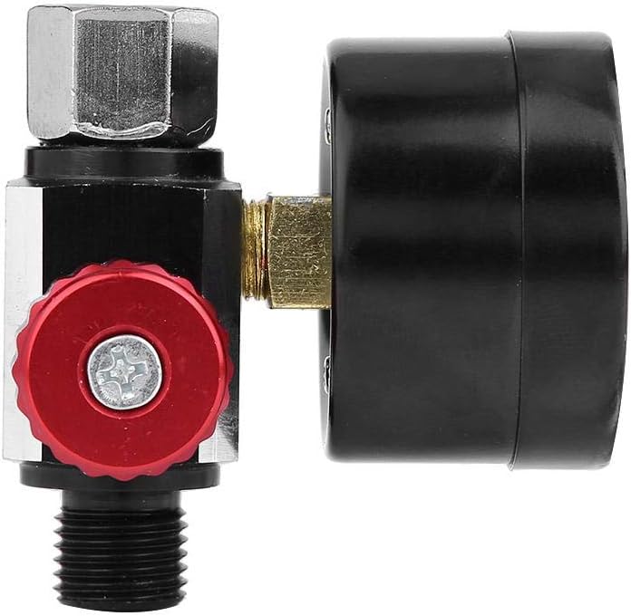 Keenso Air regulator, 1/4 Inch Universal Spray Gun Air Regulator Valve ...