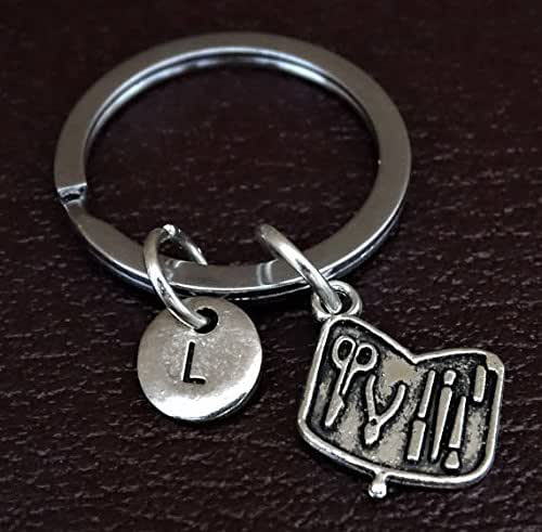 Amazon.com: Manicure Set Keychain, Manicure Set Charm, Nail Technician ...